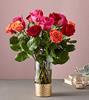50 cm Rose - Red (4 stems)